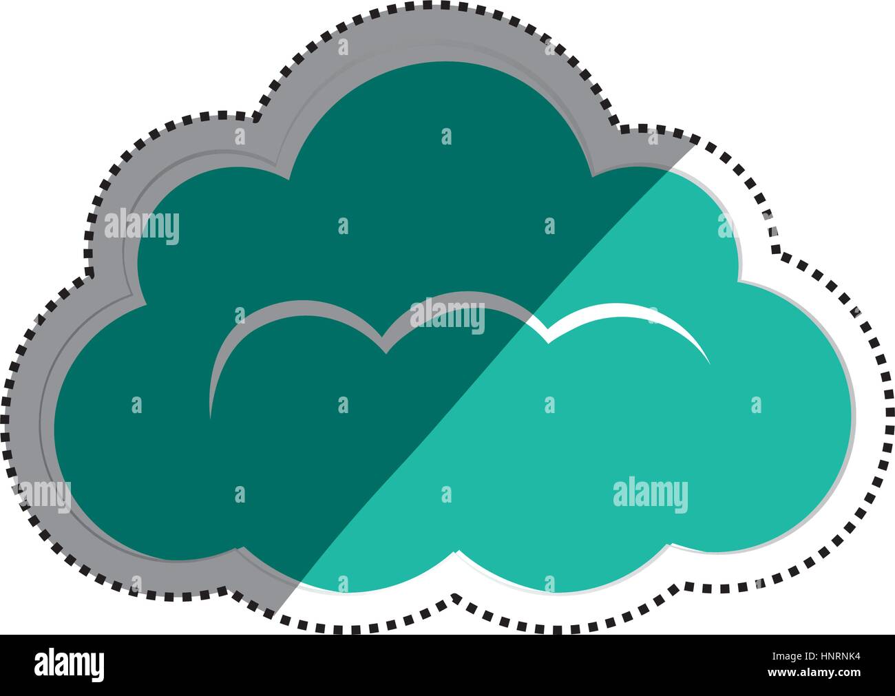 Cloud computing technology icon vector illustration graphic design Stock Vector Image & Art - Alamy