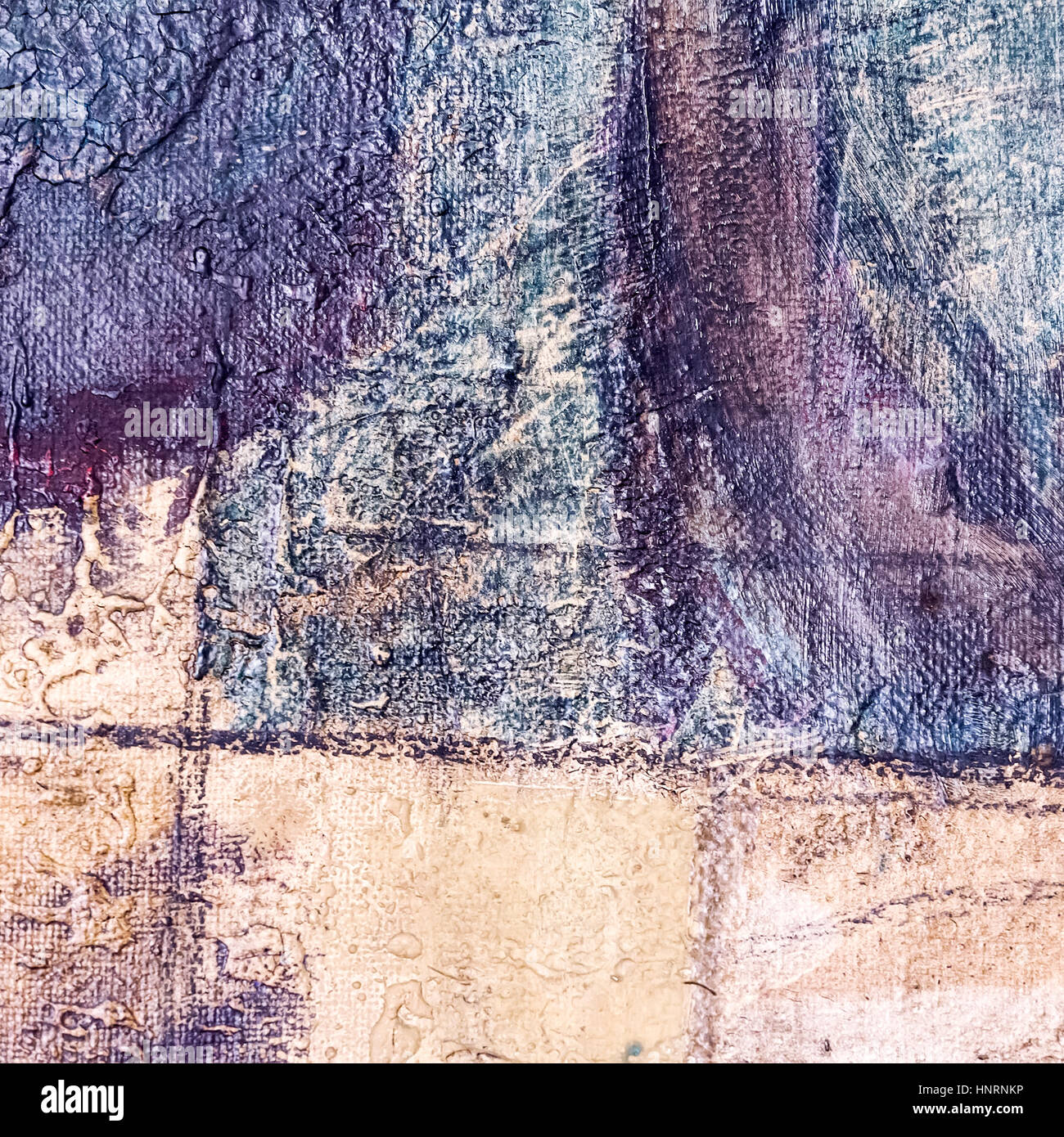 Art abstract colorful grunge textured hand-painted canvas background ...