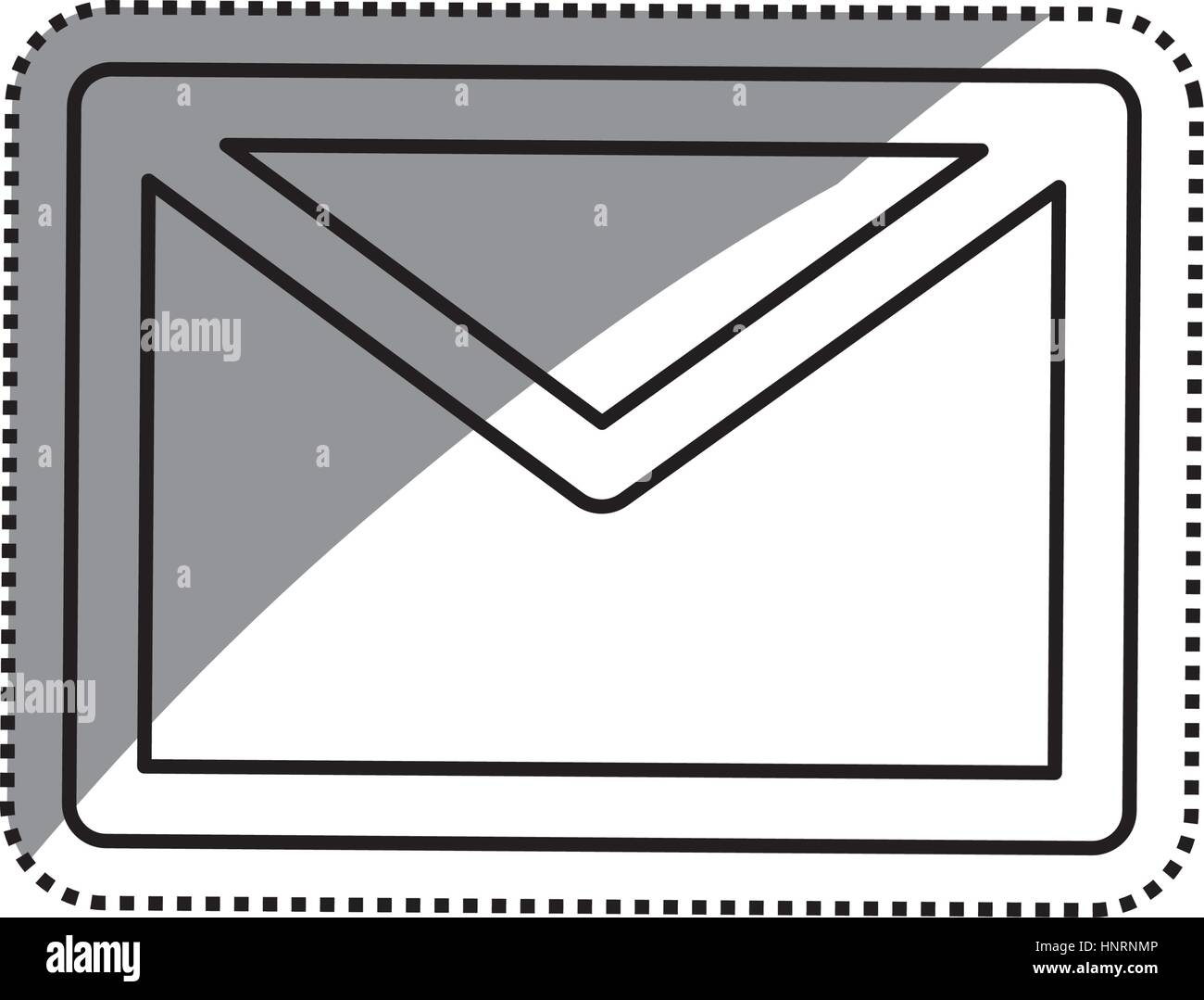 Email or mail symbol icon vector illustration graphic design Stock ...