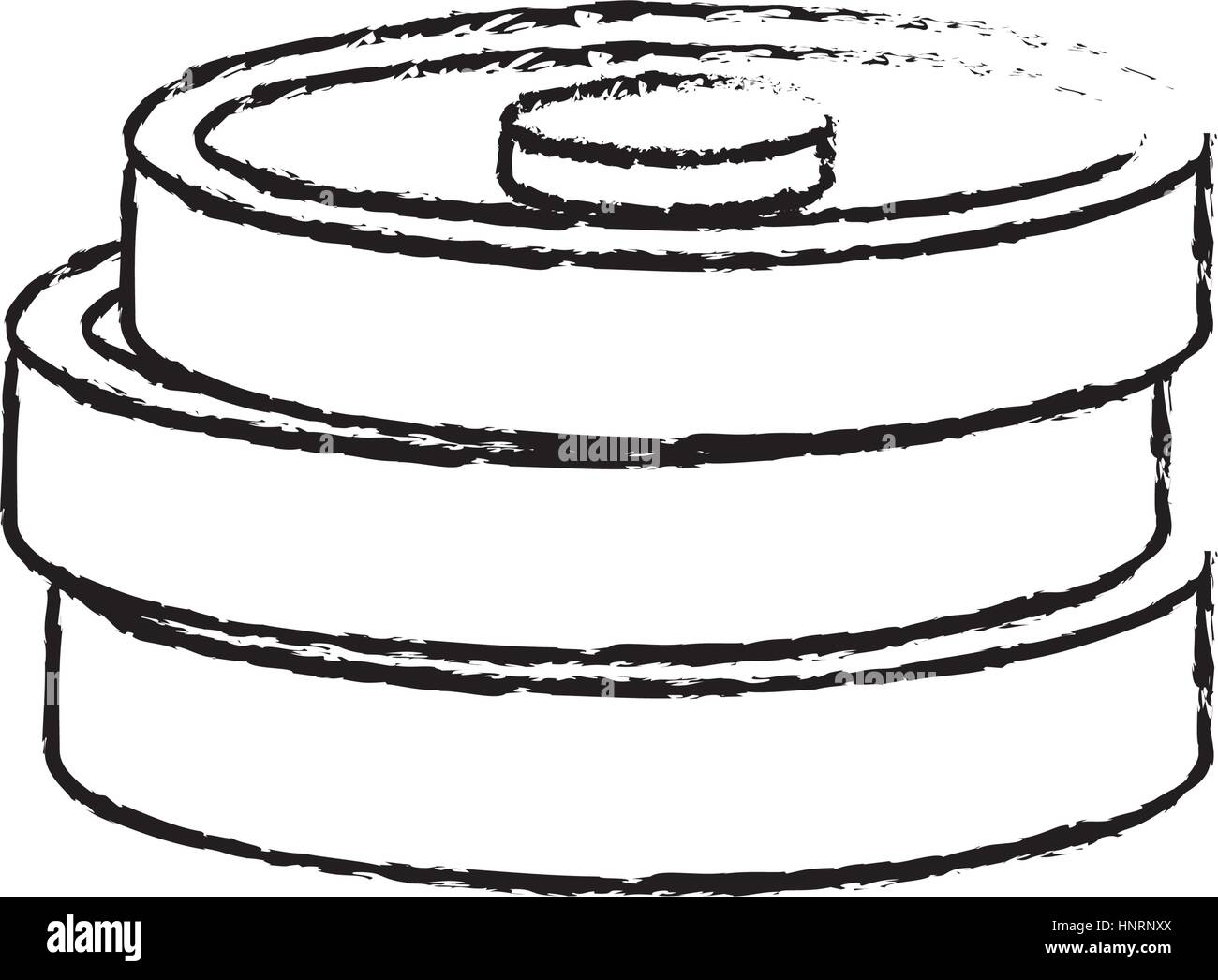 Gym weight disk icon vector illustration graphic design Stock Vector ...