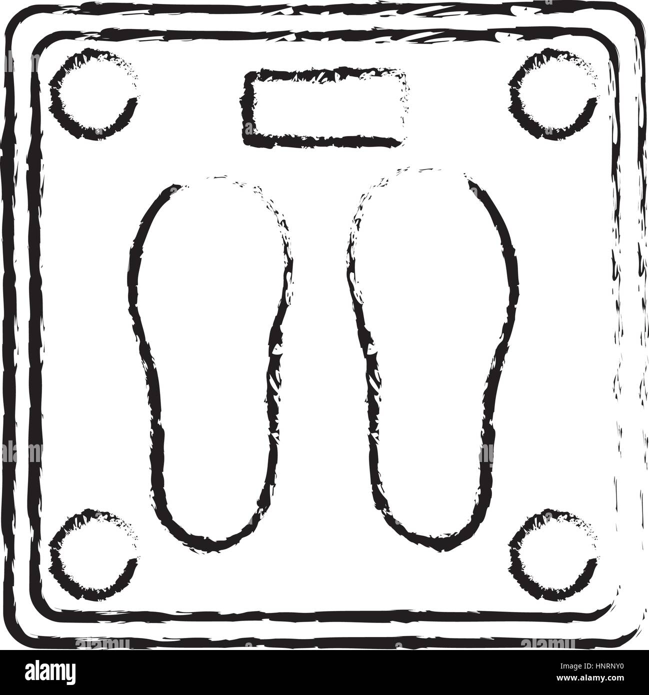 Body weight scale icon vector illustration graphic design Stock Vector ...