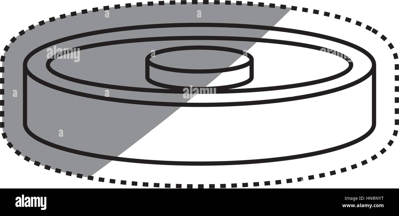 Gym weight disk icon vector illustration graphic design Stock Vector ...