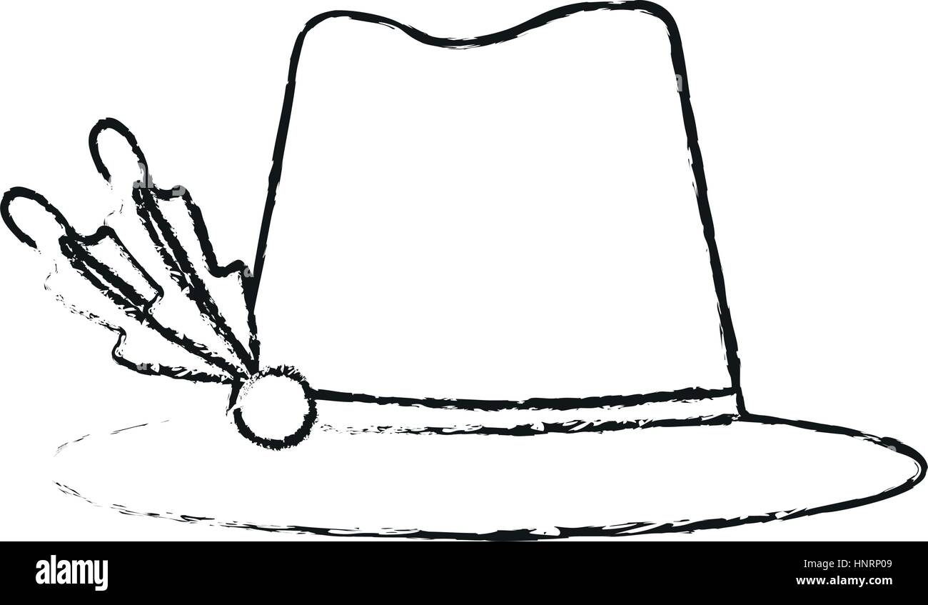 hat accessory icon over white background. vector illustration Stock ...