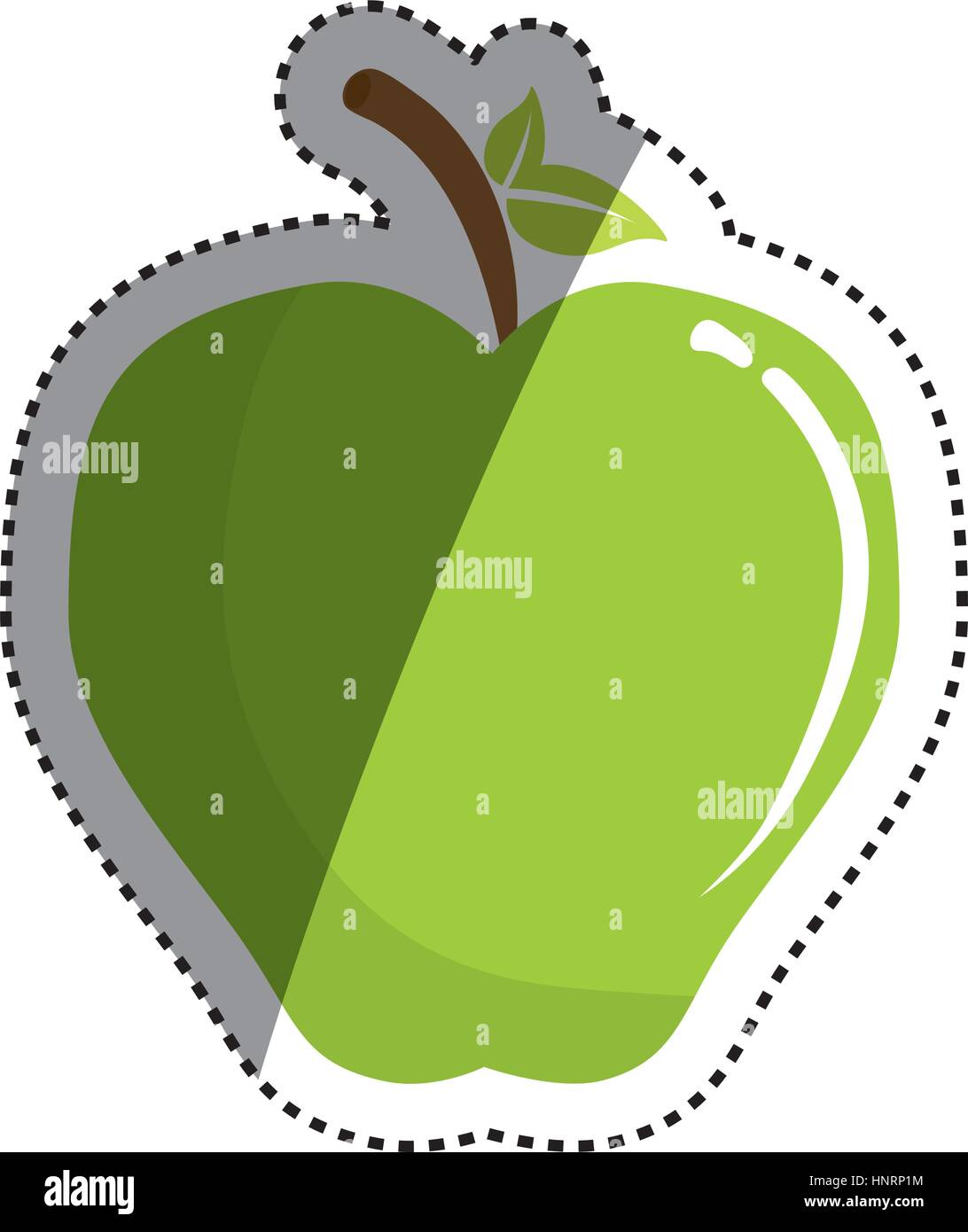 Delicious apple fruit icon vector illustration graphic design Stock ...