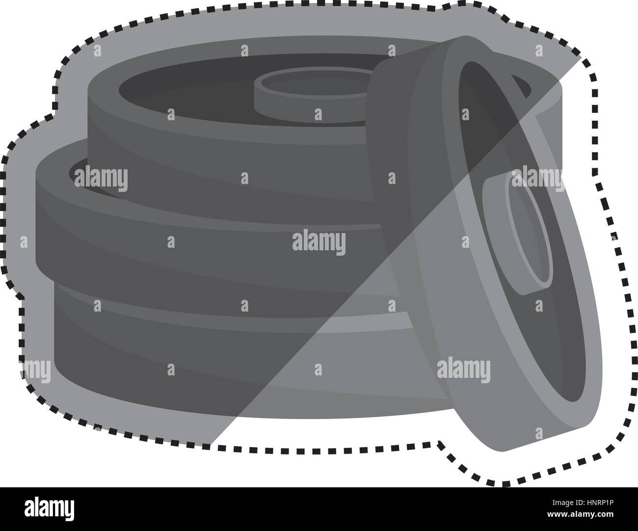 Gym weight disk icon vector illustration graphic design Stock Vector ...