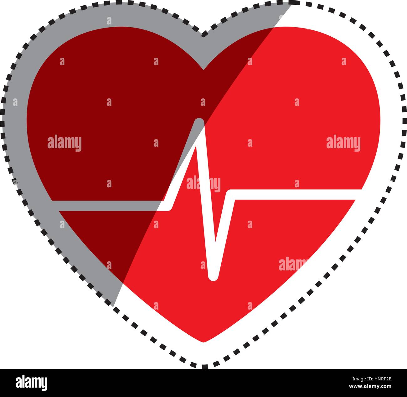 Heart healthy symbol icon vector illustration graphic design Stock ...