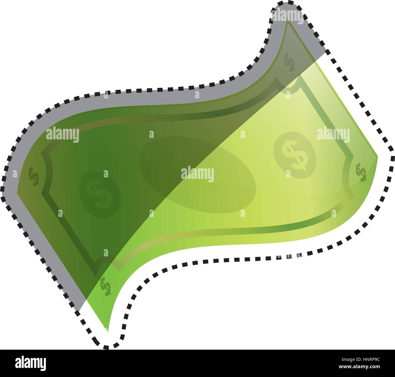 Billet of money icon vector illustration graphic design Stock Vector ...