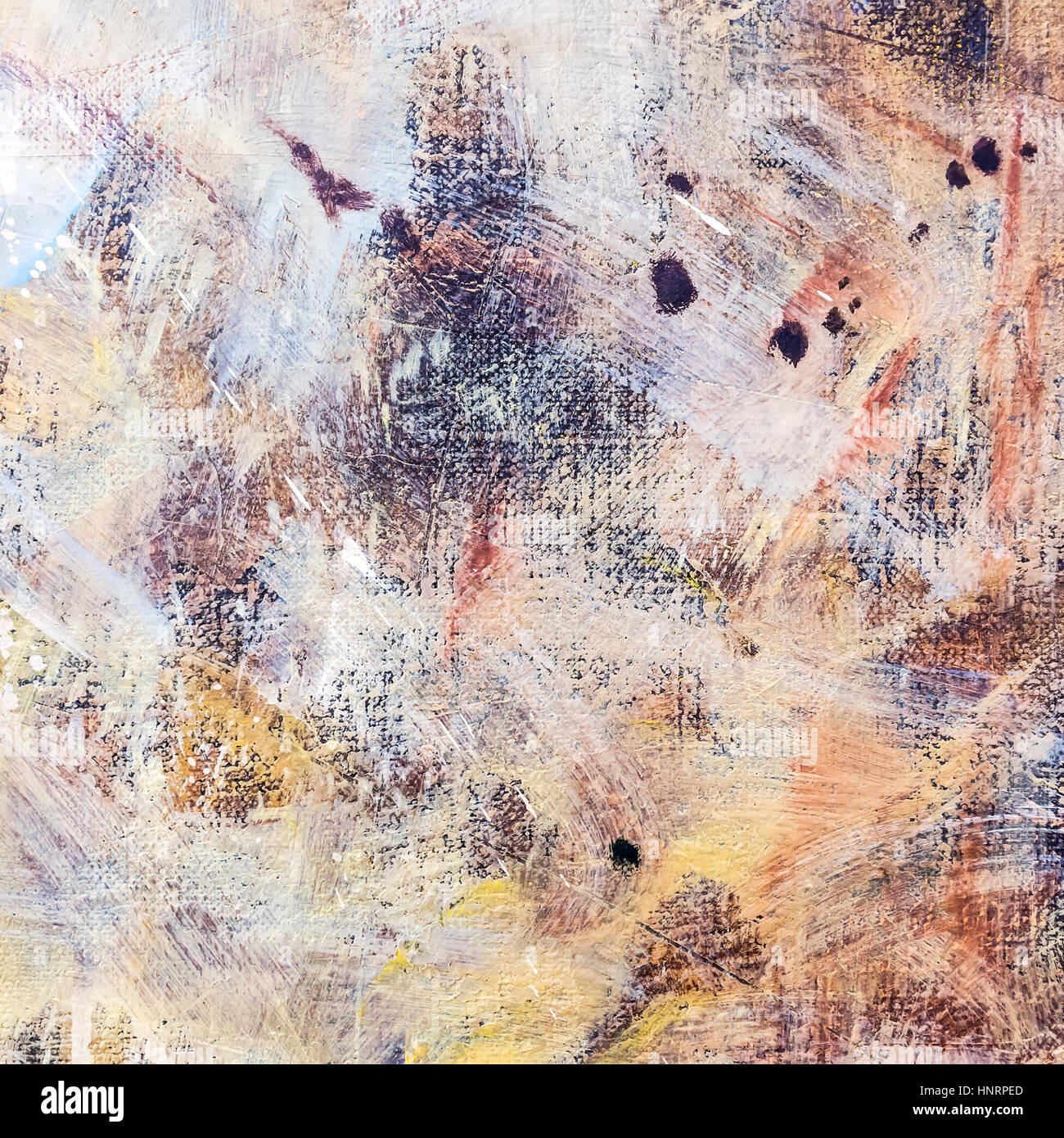 Art abstract colorful grunge textured hand-painted canvas background ...