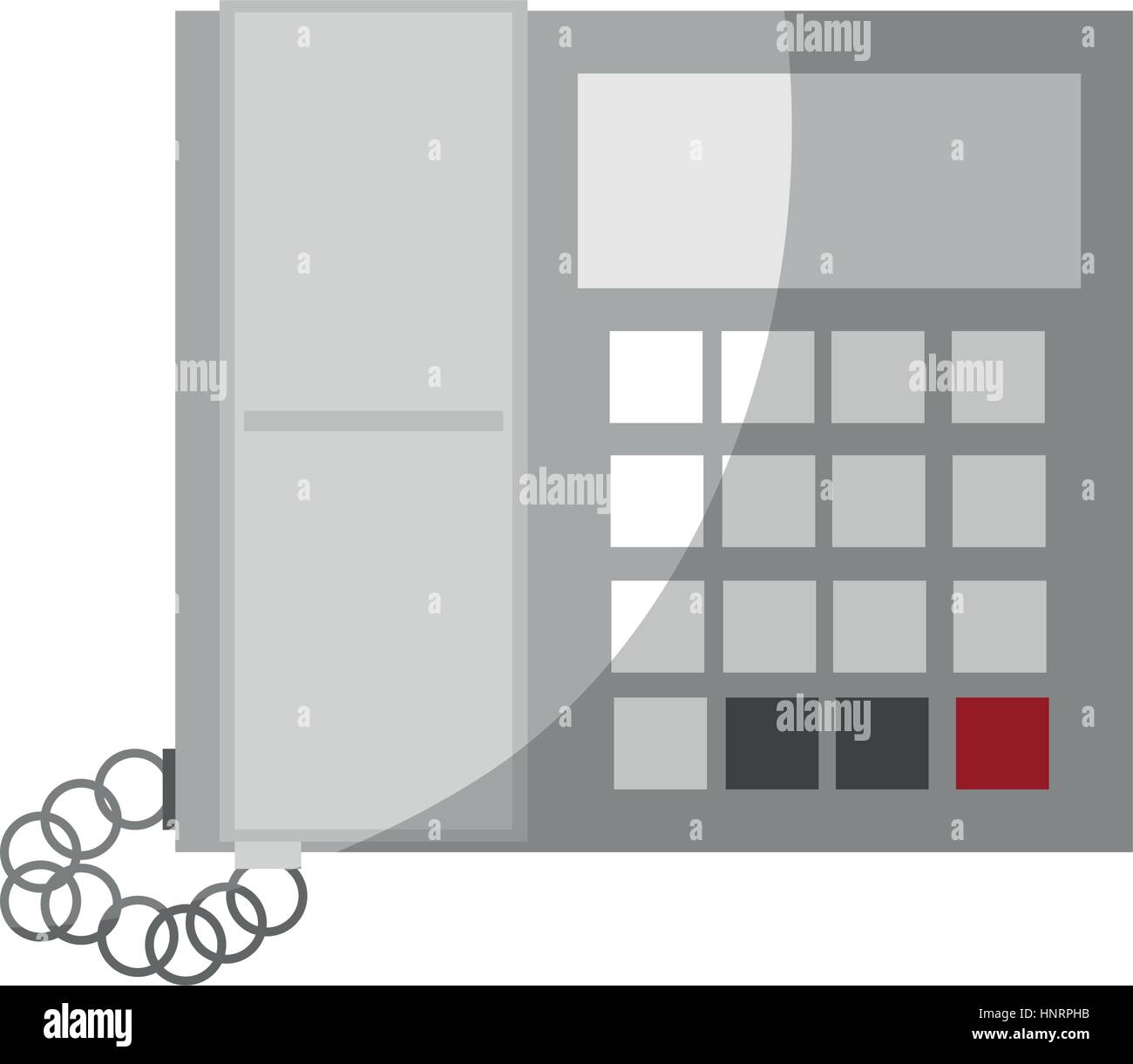 phone icon over white background. colorful design. vector illustraiton ...