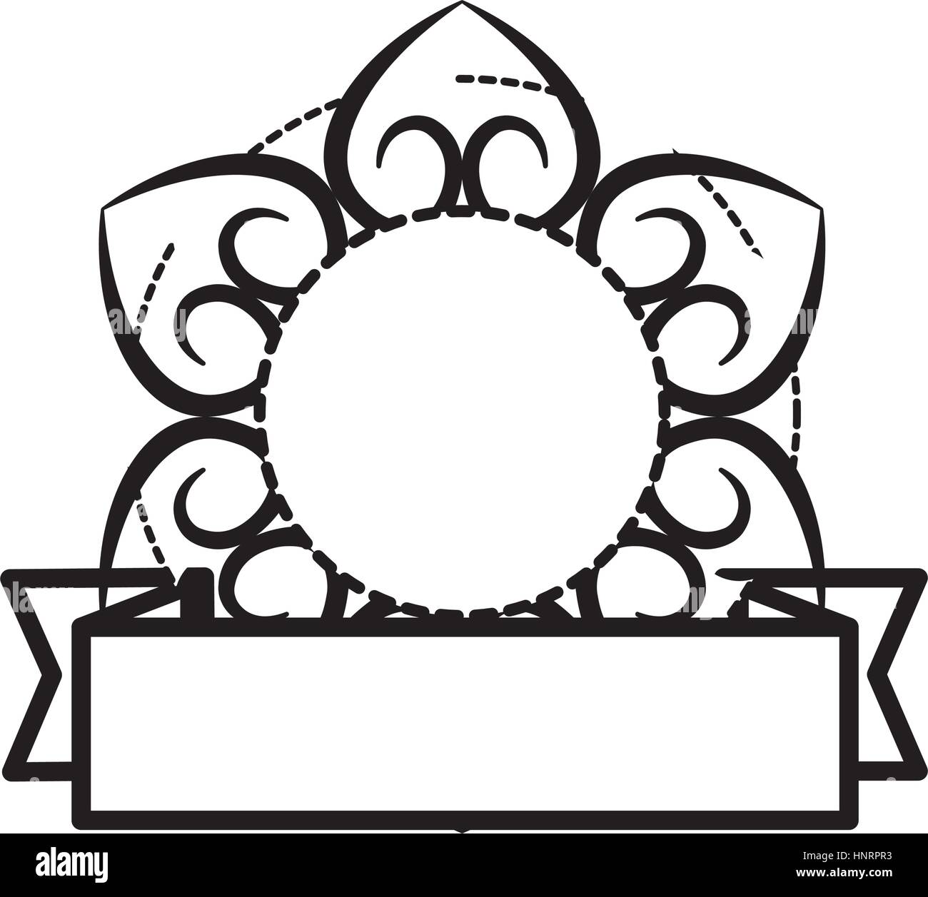 floral decorative frame banner vector illustration eps 10 Stock Vector ...