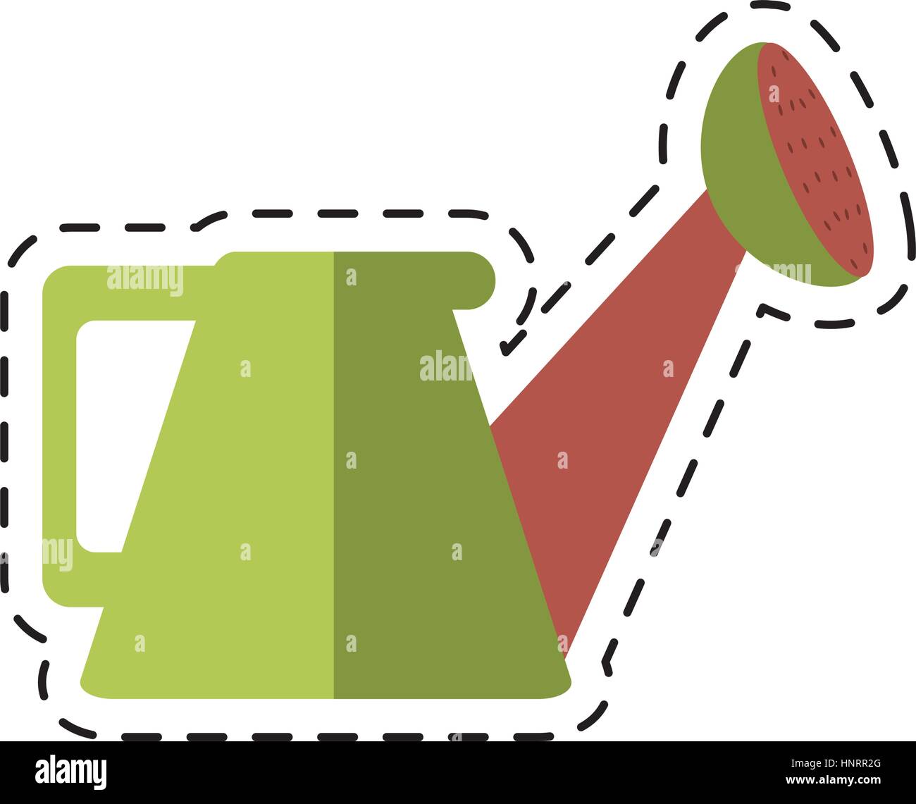 cartoon water can gardering vector illustration eps 10 Stock Vector ...