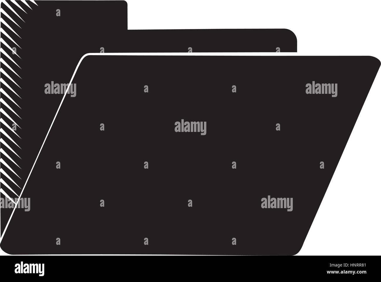 folder file document archive pictogram vector illustration eps 10 Stock ...