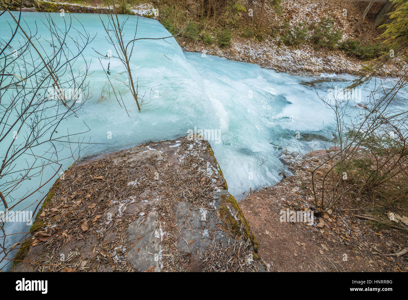 Frozen brook hi-res stock photography and images - Alamy