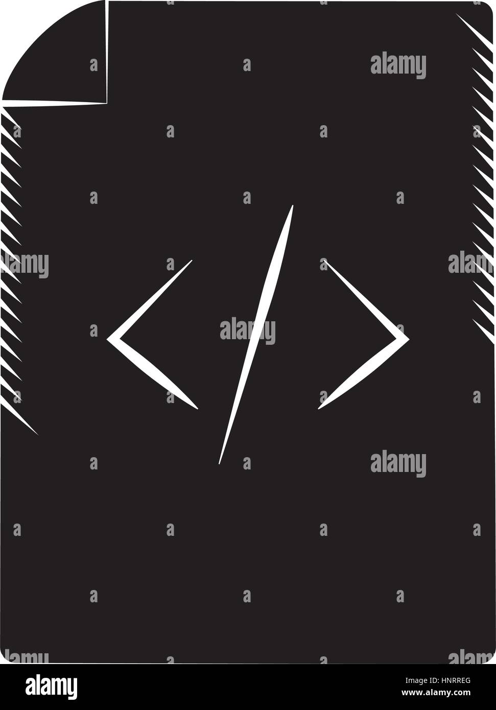 page html coding web pictogram vector illustration eps 10 Stock Vector ...