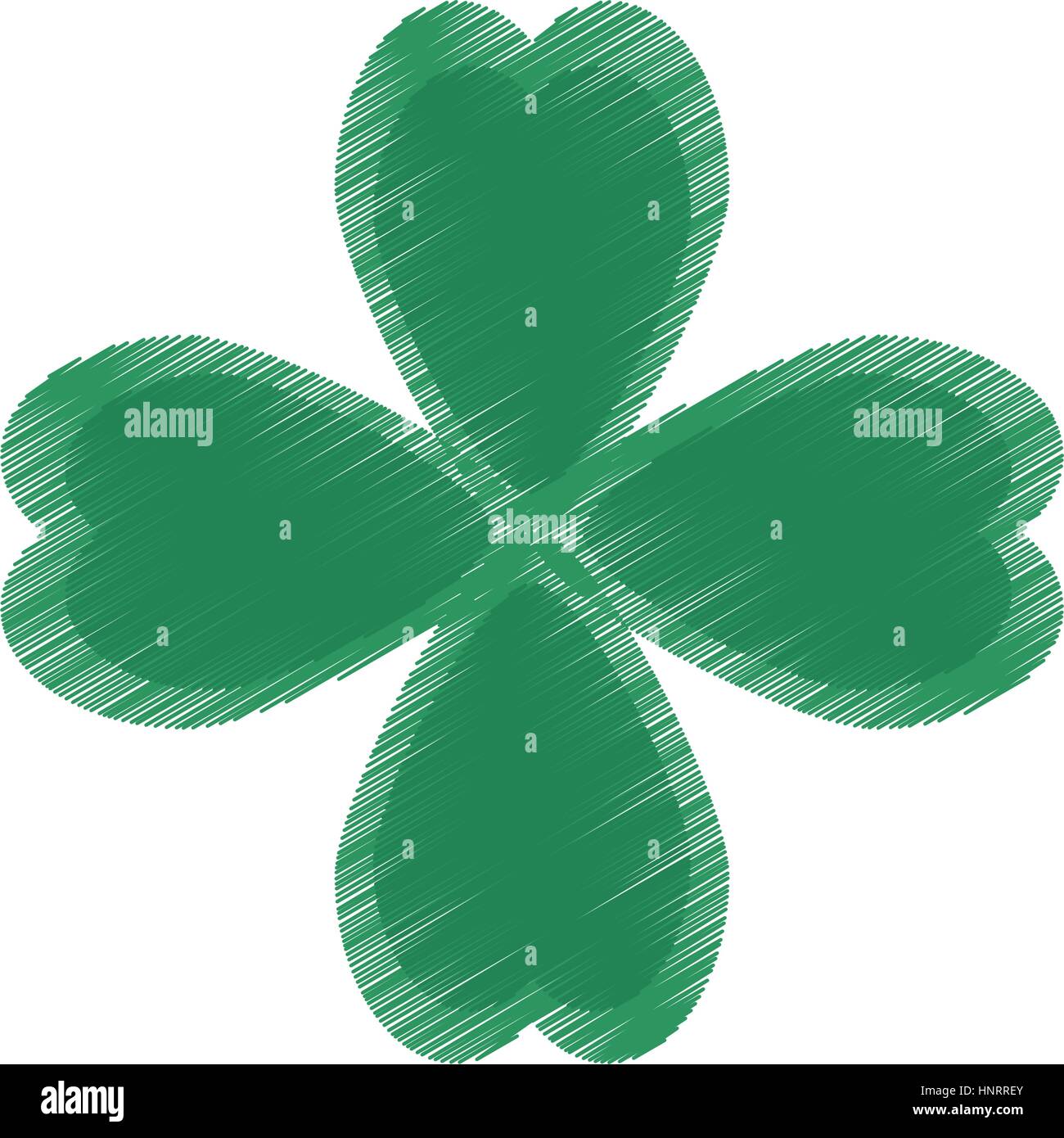 drawing st patricks day clover symbol vector illustration eps 10 Stock ...