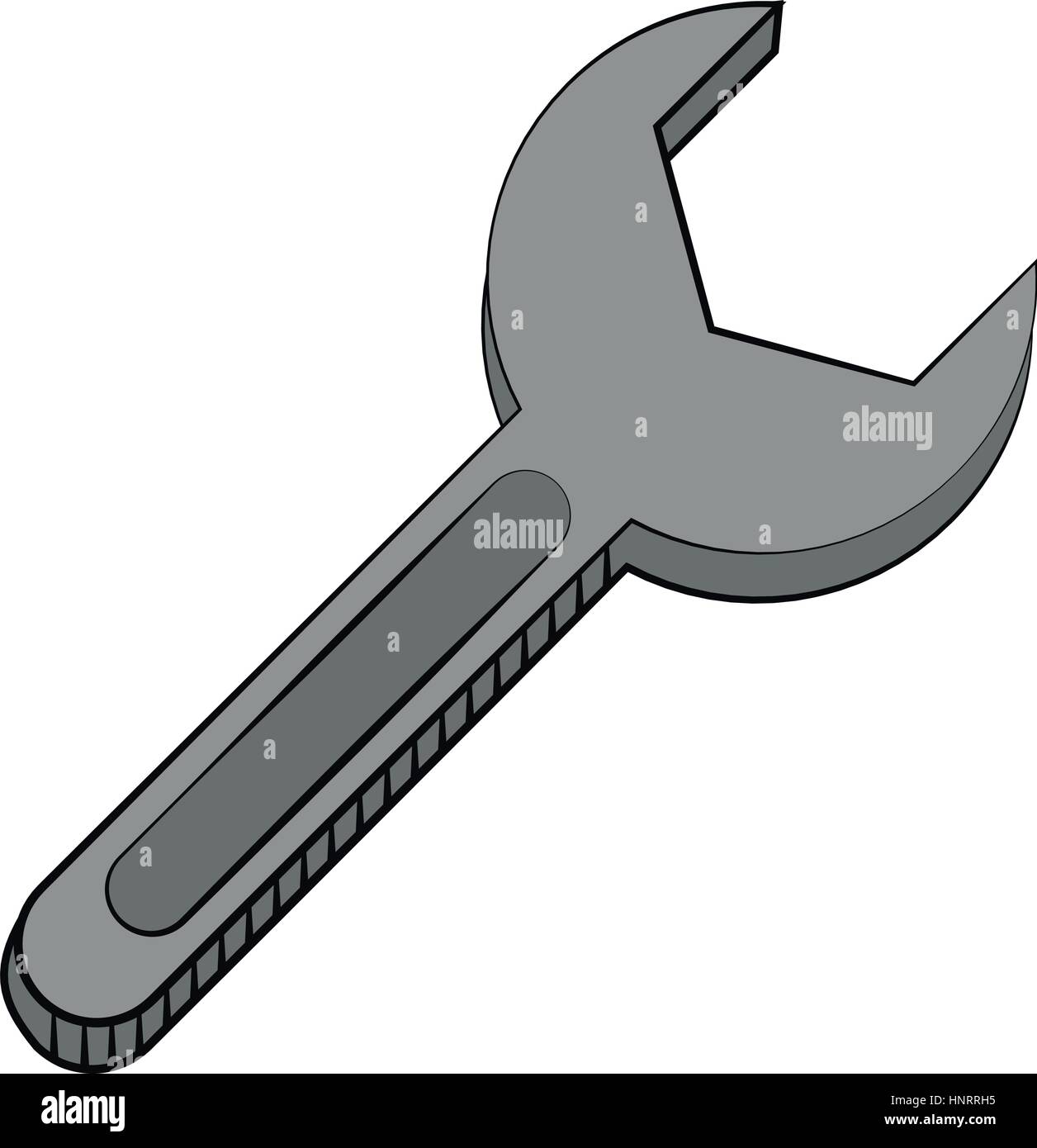 wrench support maintenance equipment vector illustration eps 10 Stock ...