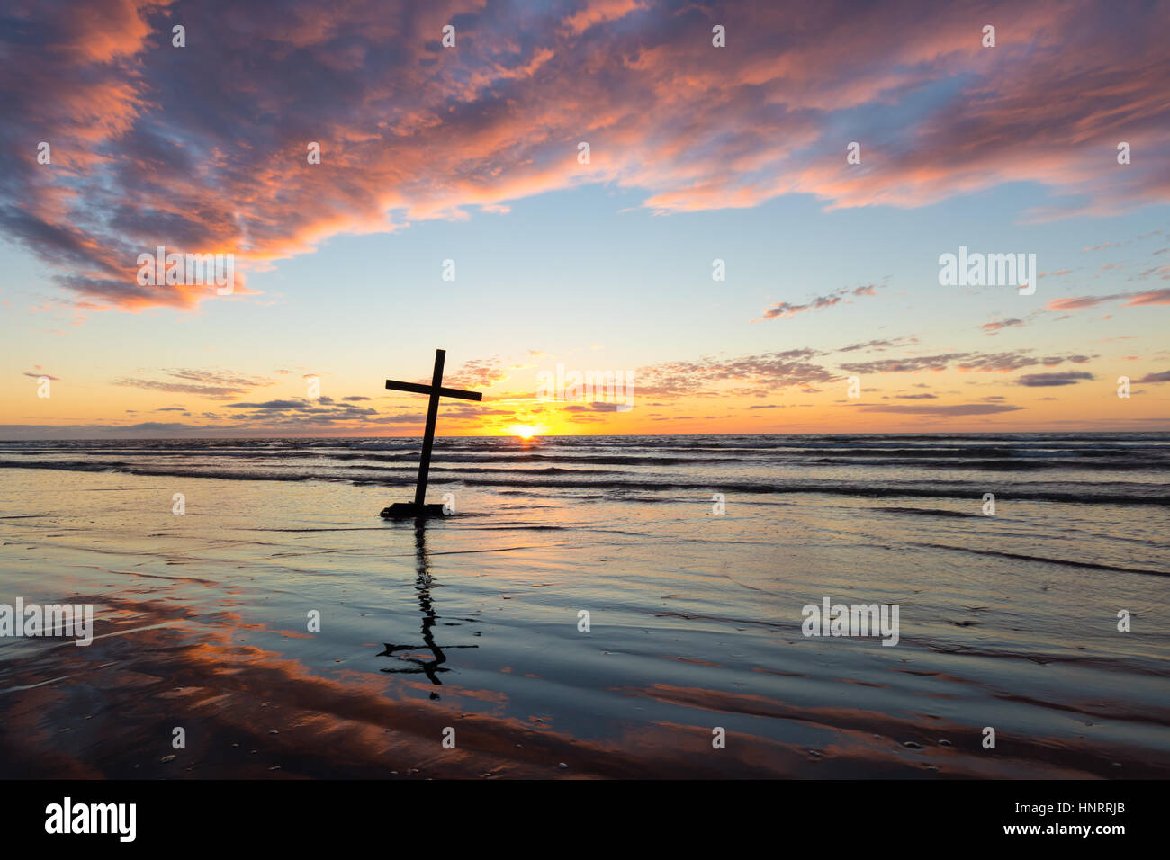 Cross Leaning On Jesus High Resolution Stock Photography and Images - Alamy
