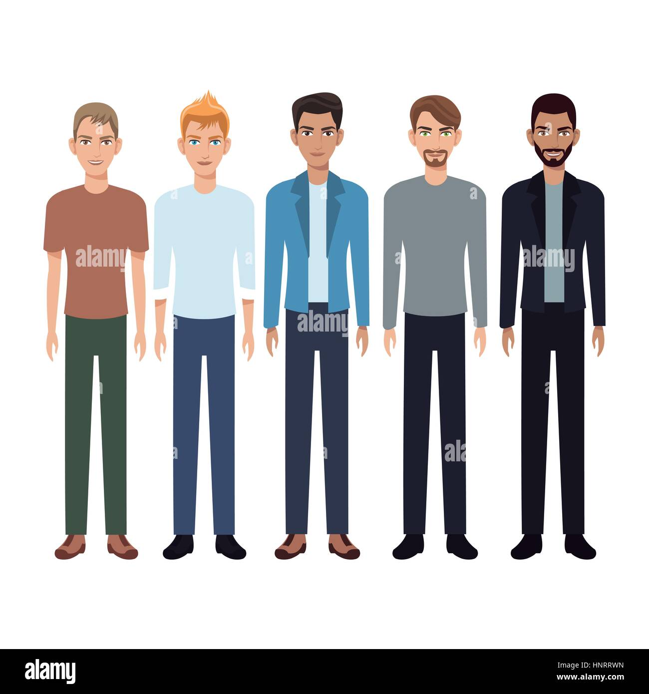 group people man community vector illustration eps 10 Stock Vector ...