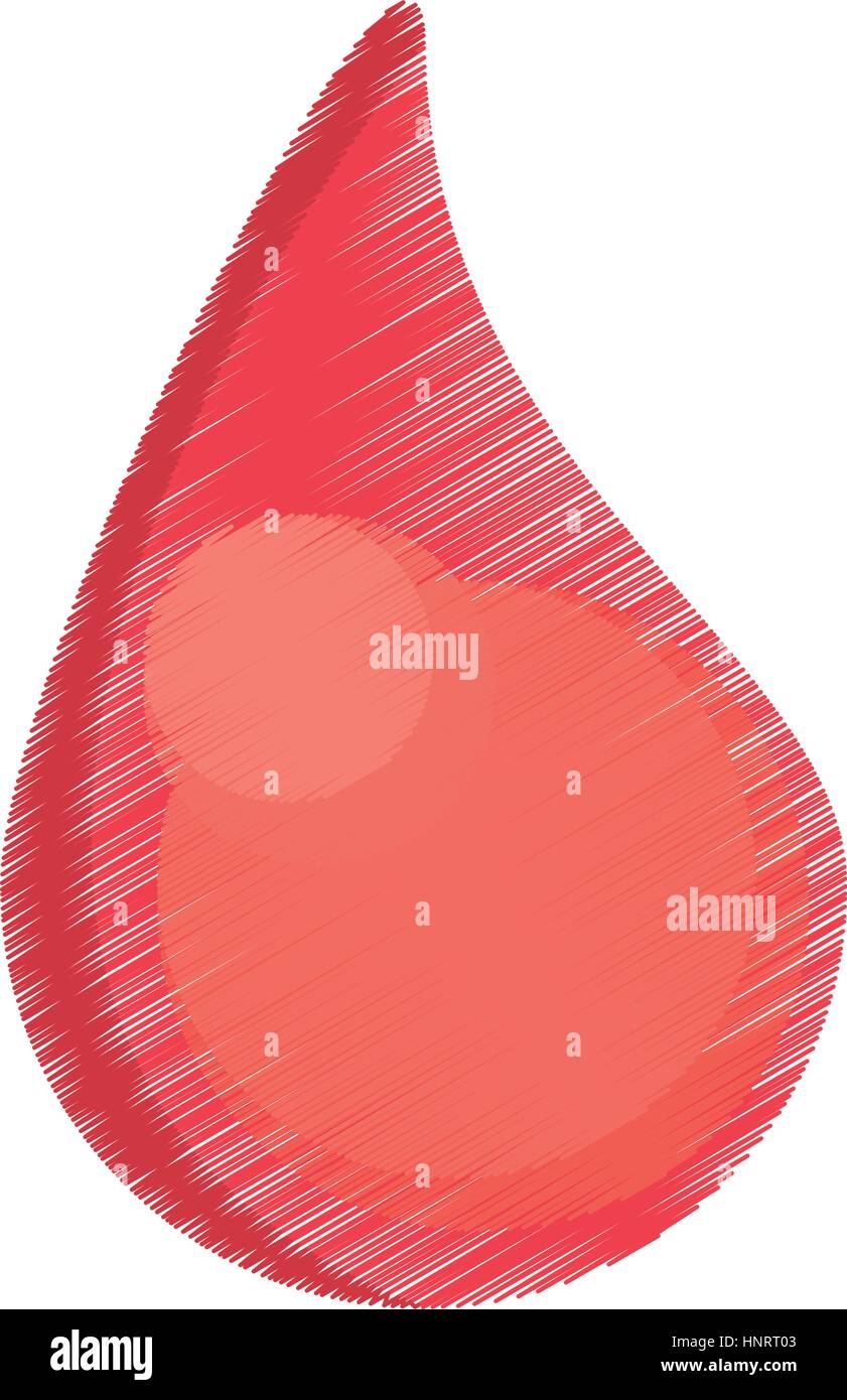 drawing blood drop donation vector illustration eps 10 Stock Vector ...