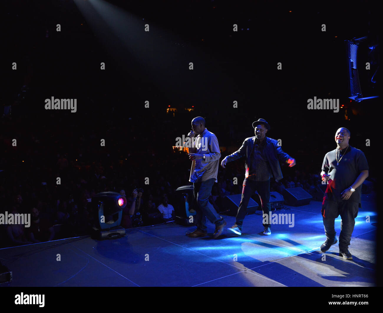 Henry Welch, Mike Epps and Benji Brown performing onstage at the Miami ...