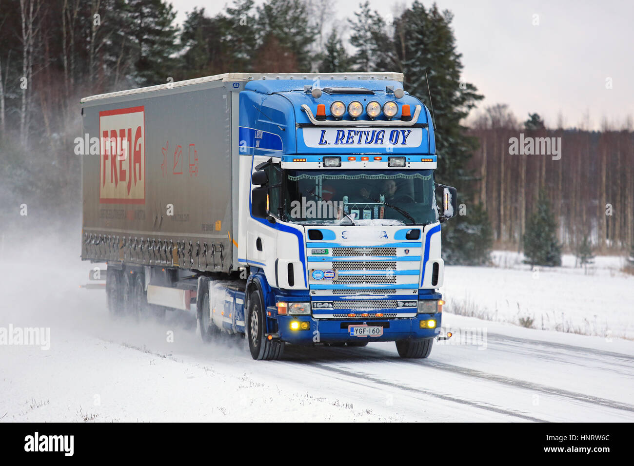 Scania 164l 480 hi-res stock photography and images - Alamy