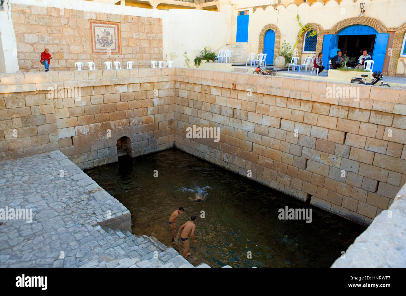 Tunisia.Gafsa. Roman cisterns Stock Photo - Alamy