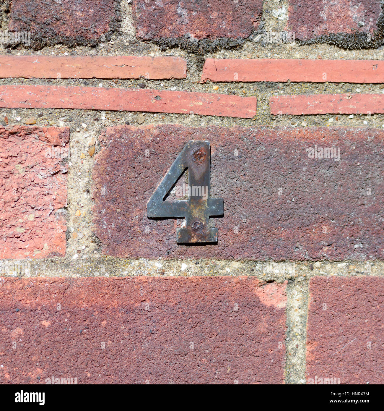 Number 4 sign hi-res stock photography and images - Alamy