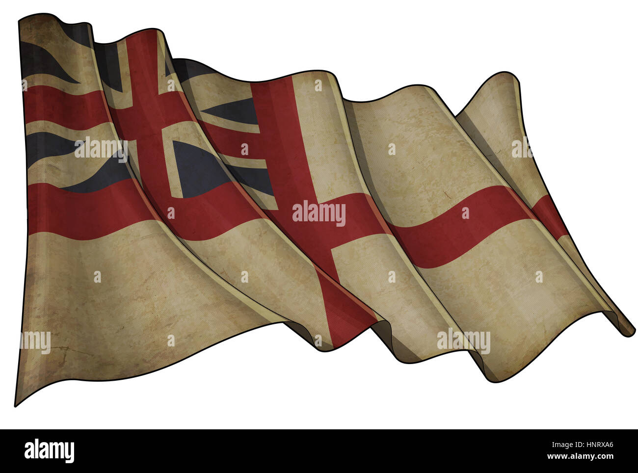 Torn union jack flag Cut Out Stock Images & Pictures - Alamy