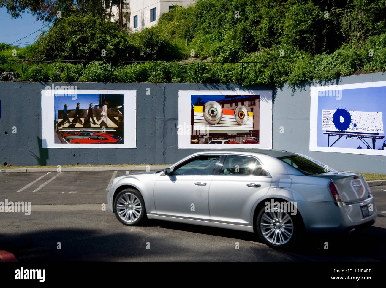 Car billboard art hi-res stock photography and images - Alamy
