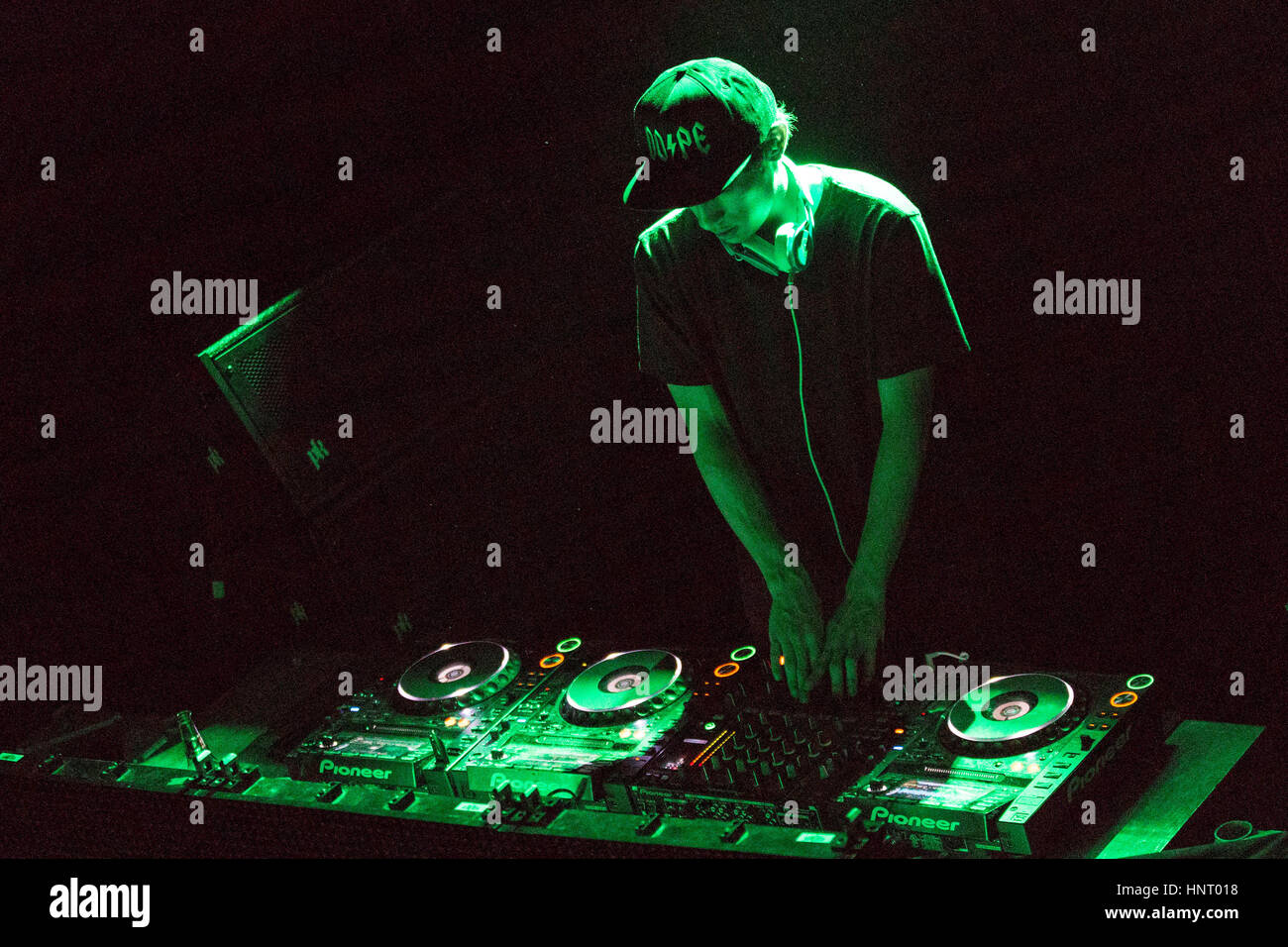 Madison, Wisconsin, USA. 14th Feb, 2017. CRIZZLY (CHRISTOPHER LEE ...