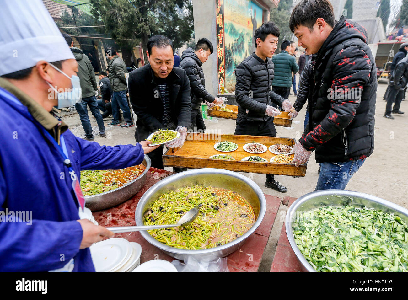 Puyang, Puyang, China. 14th Feb, 2017. Puyang, CHINA-February 14 2017 ...