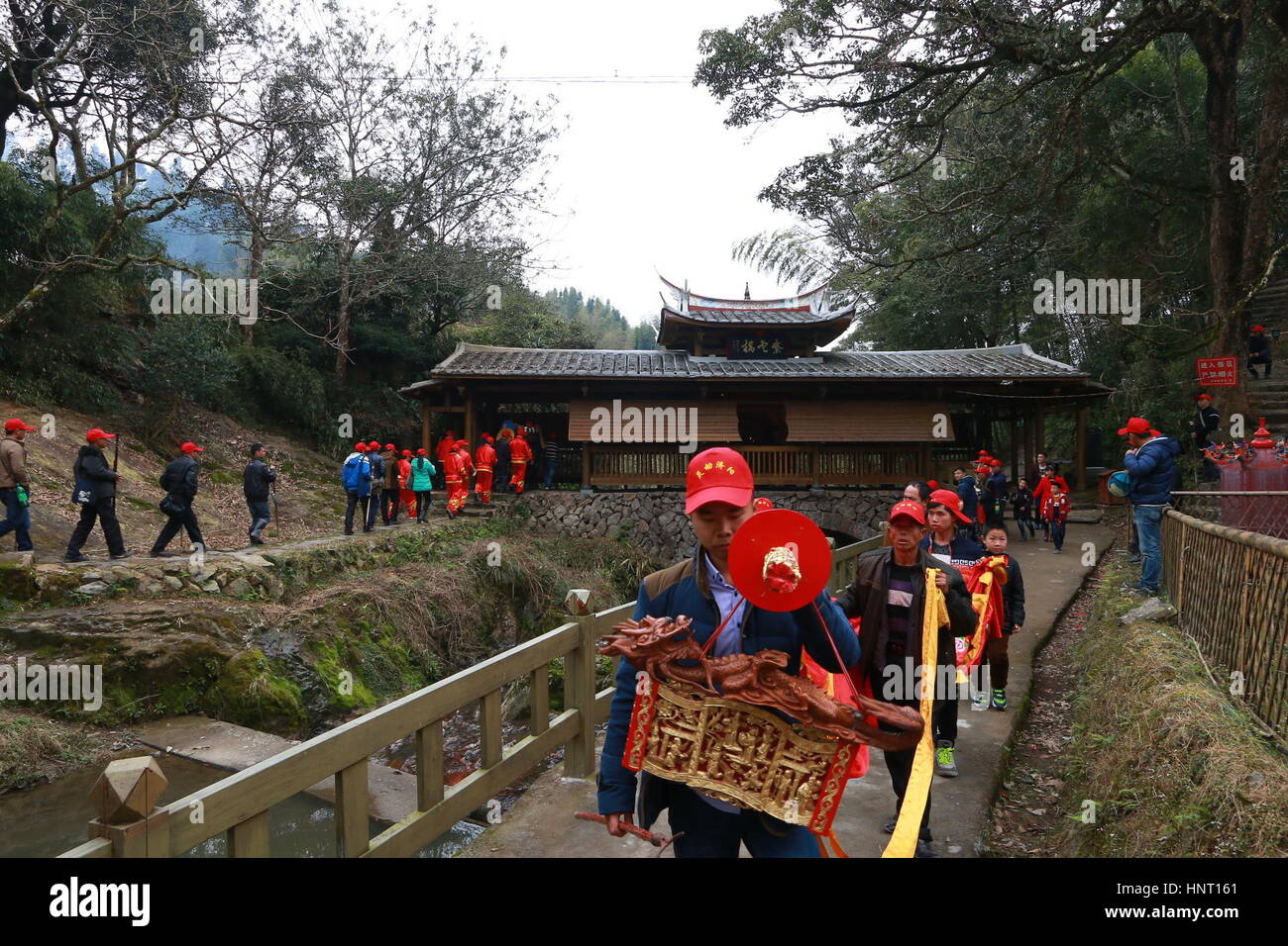 Sanming, Sanming, China. 1st Feb, 2017. Sanming, CHINA-February 1 2017 ...