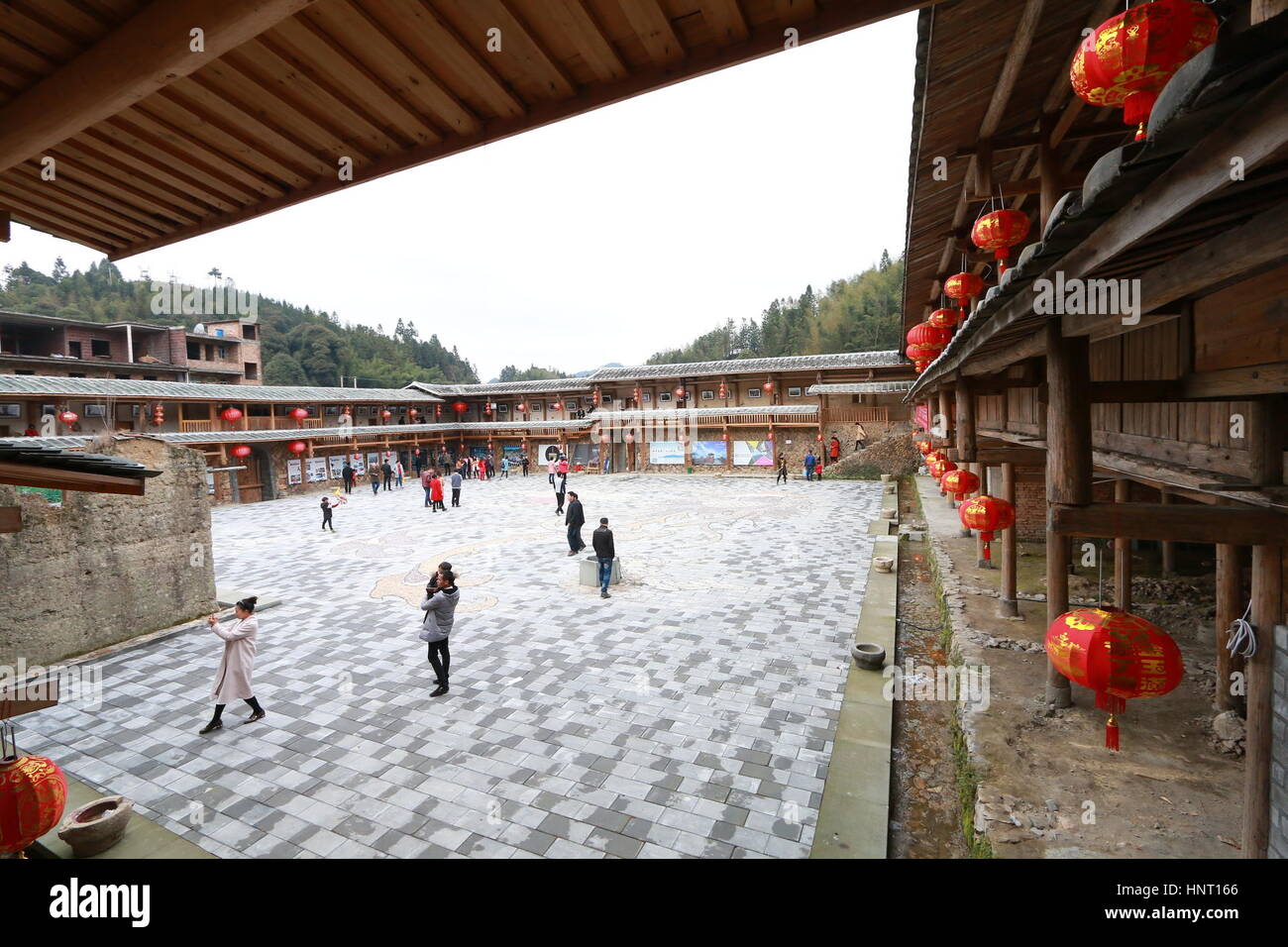 Sanming, Sanming, China. 1st Feb, 2017. Sanming, CHINA-February 1 2017 ...