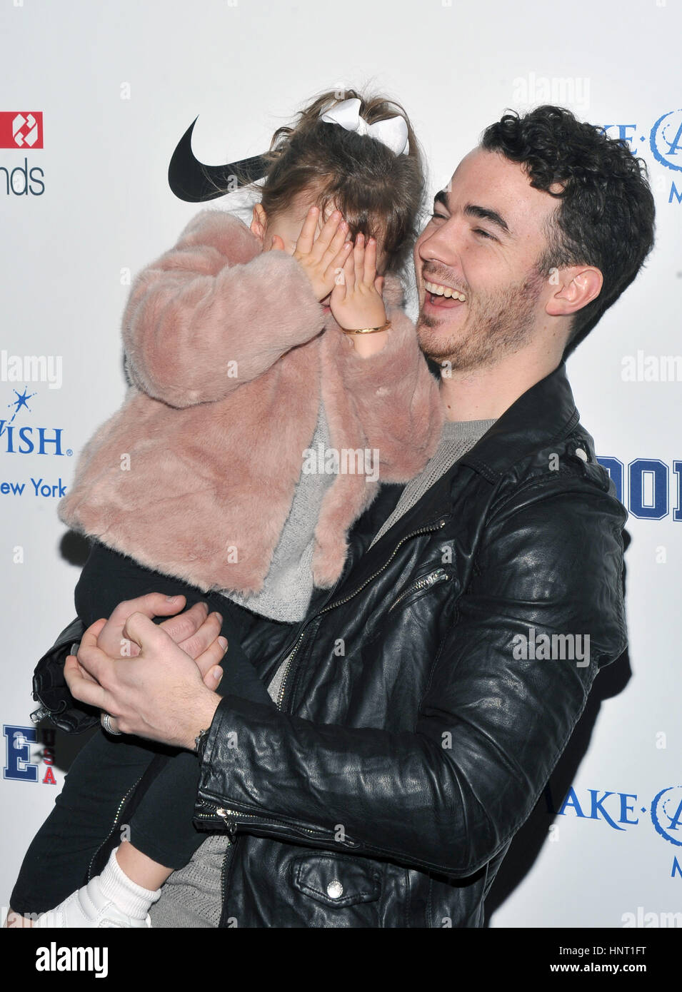 New York, NY, USA. 15th Feb, 2017. Alena Rose Jonas, Kevin Jonas at the ...