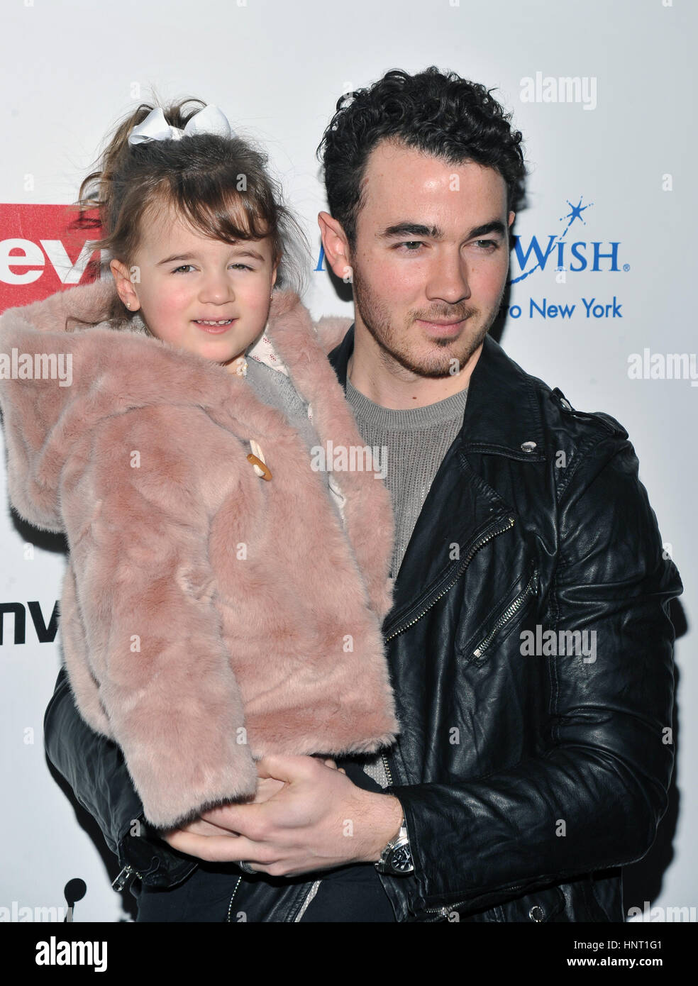 New York, NY, USA. 15th Feb, 2017. Alena Rose Jonas, Kevin Jonas at the ...
