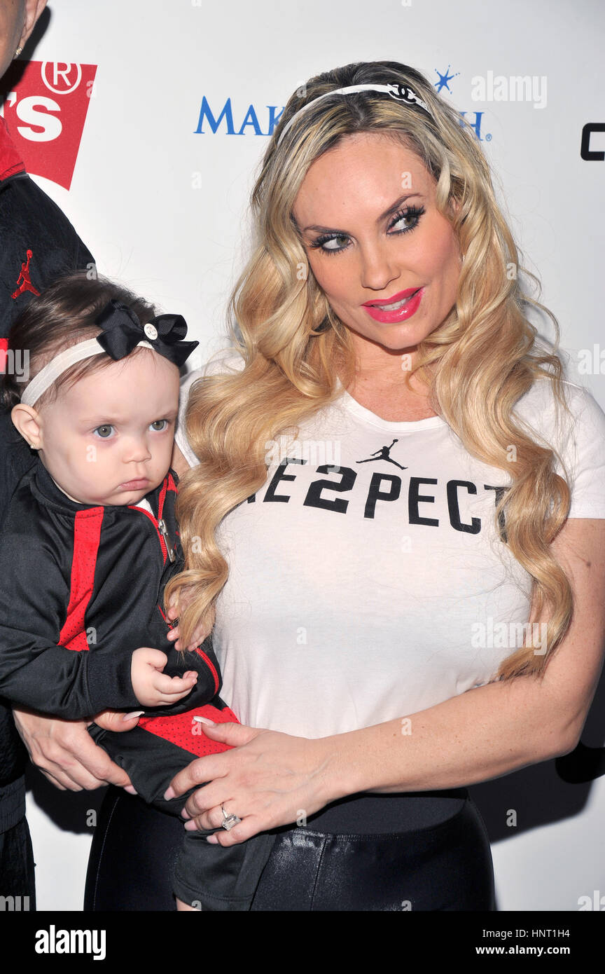 New York, NY, USA. 15th Feb, 2017. Chanel Nicole Marrow and Coco Austin ...