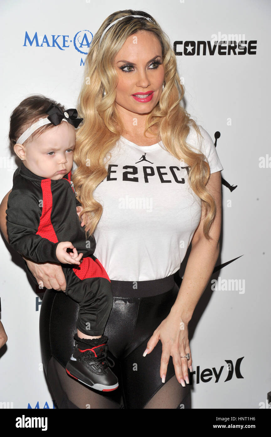 New York, NY, USA. 15th Feb, 2017. Chanel Nicole Marrow and Coco Austin ...