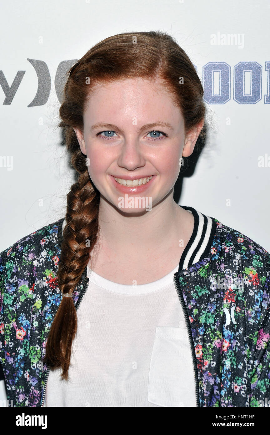 New York, NY, USA. 15th Feb, 2017. Clare Foley at the Rookie USA ...