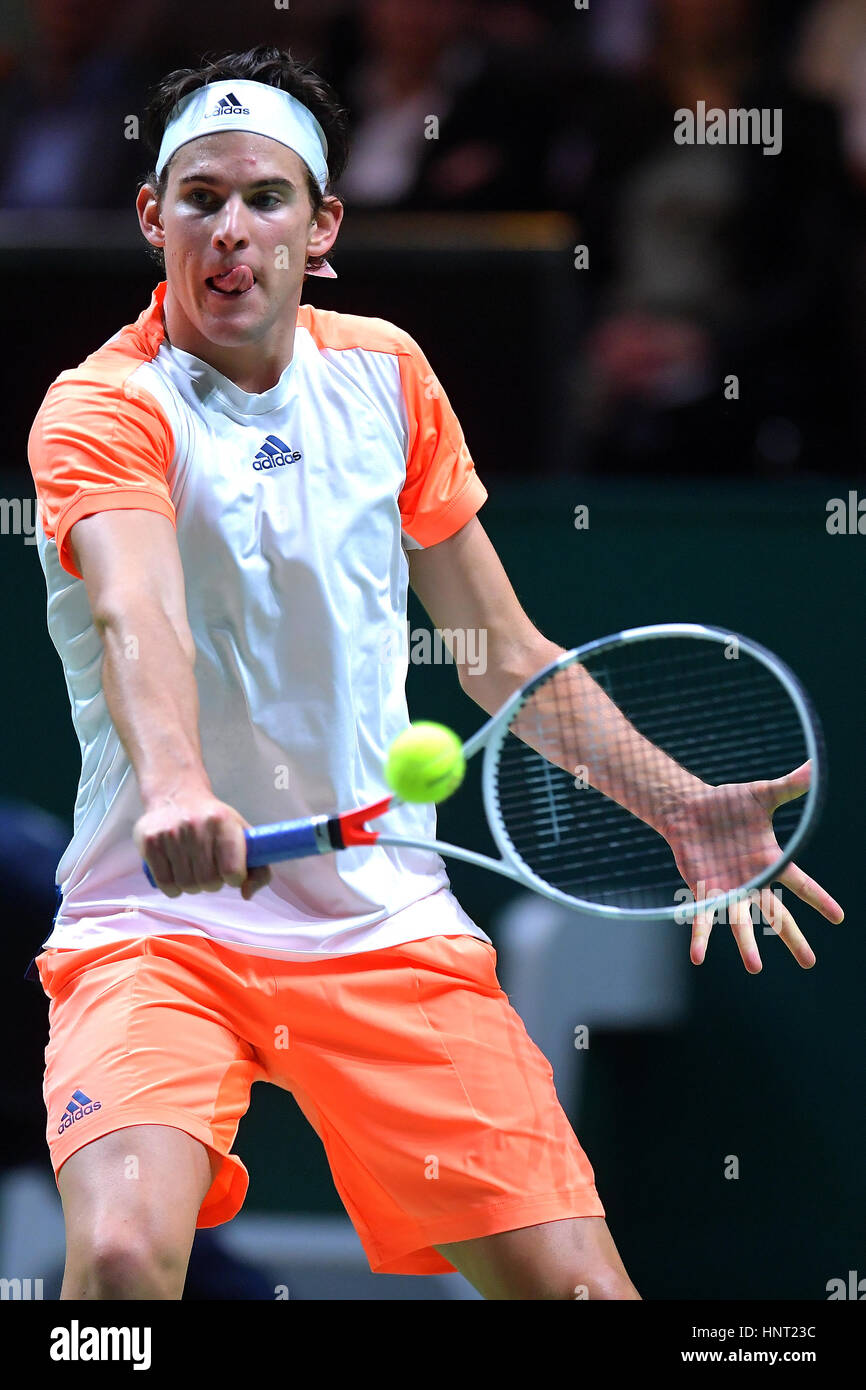 Rotterdam, The Netherlands. 15th Feb, 2017. 15-2-2017 TENNIS:ABN AMRO ...