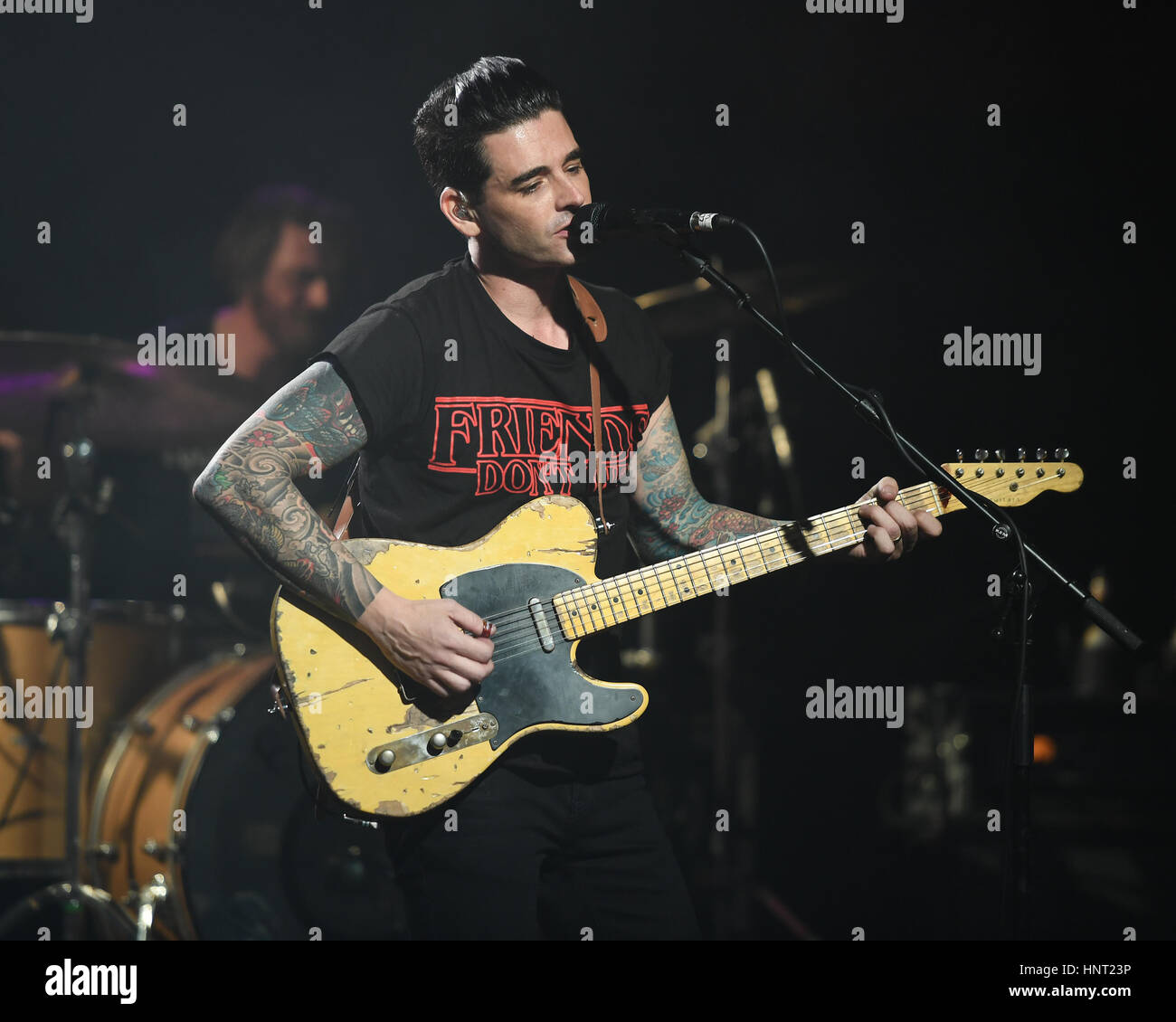 Fort Lauderdale FL, USA. 15th Feb, 2017. Chris Carrabba of Dashboard ...