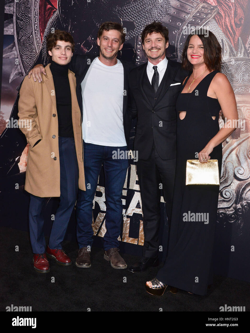 Los Angeles, California, USA. 15th February 2017. Pedro Pascal and ...