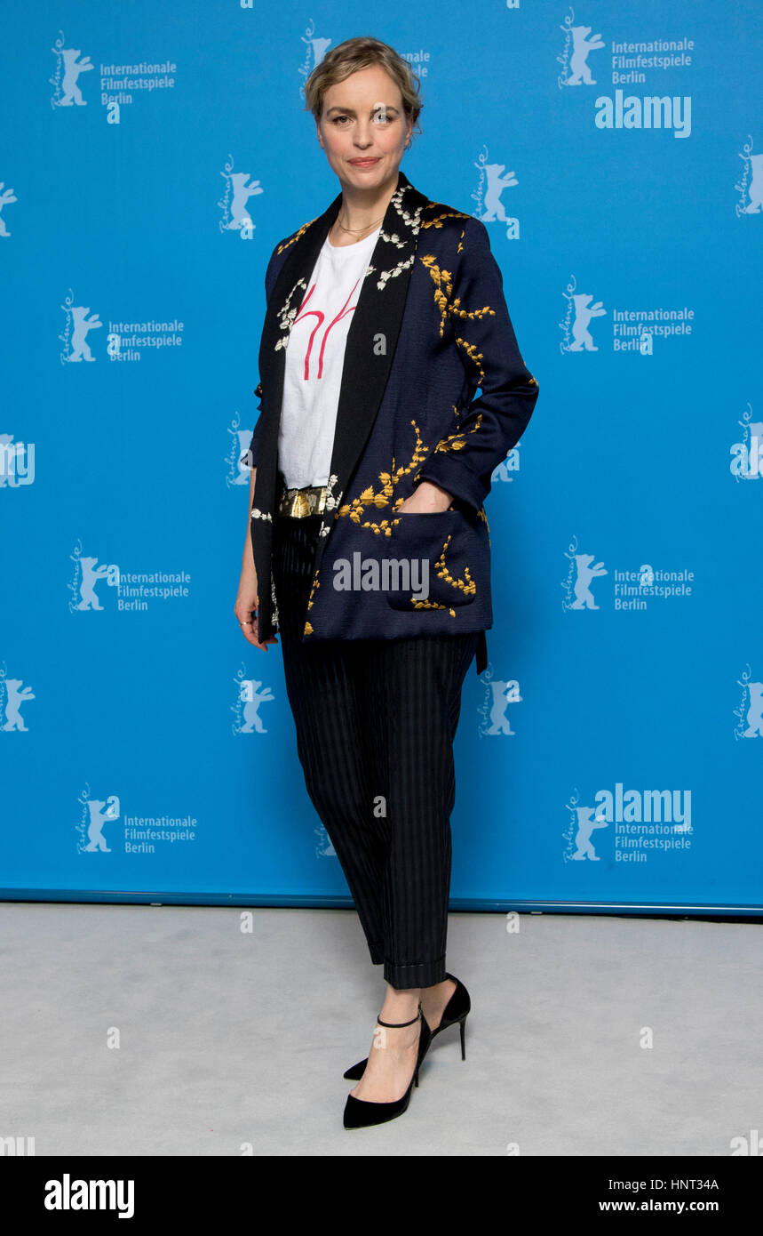 Berlin, Germany. 15th Feb, 2017. Actress Nina Hoss poses at the ...