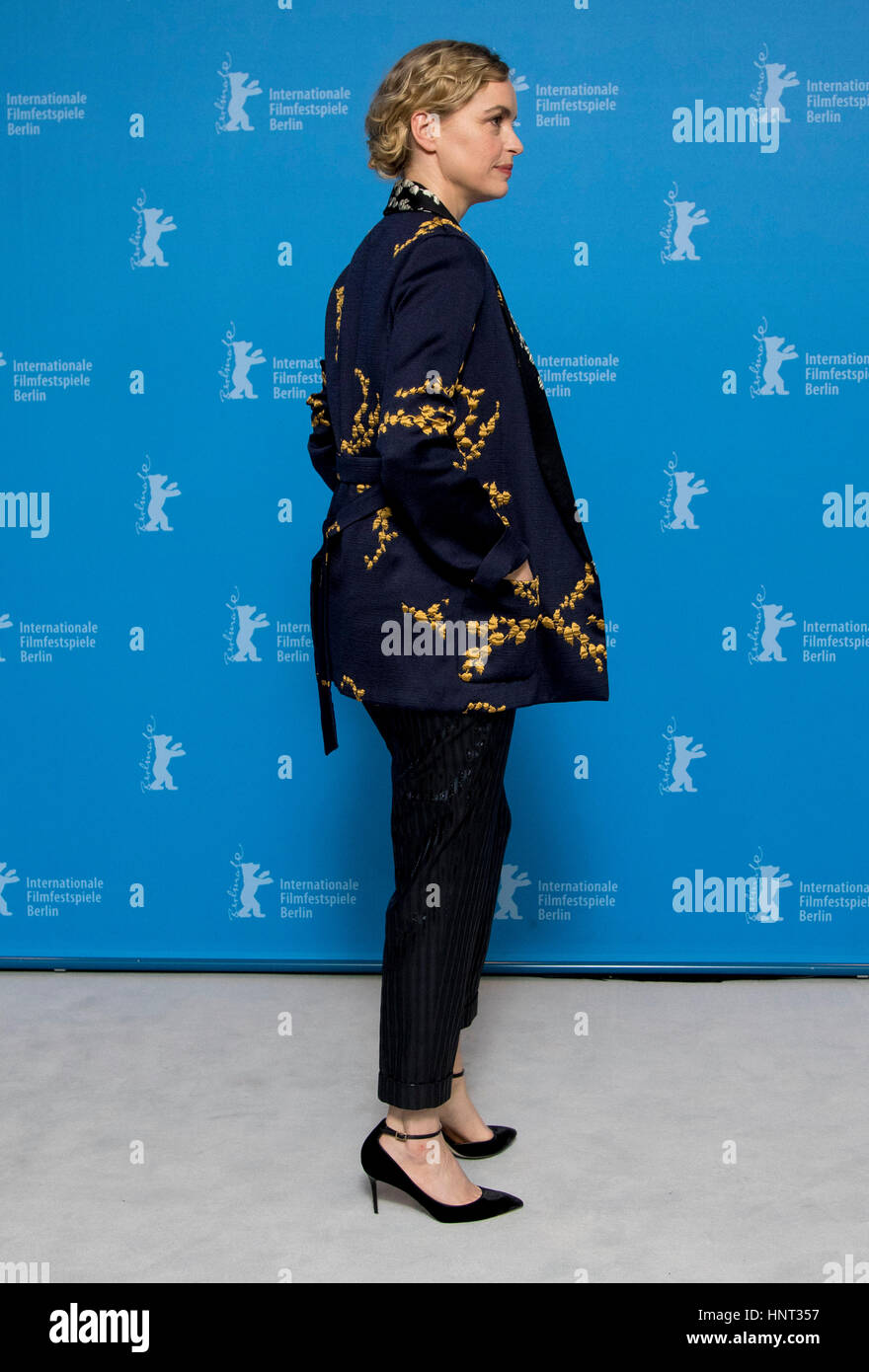 Berlin, Germany. 15th Feb, 2017. Actress Nina Hoss poses at the ...