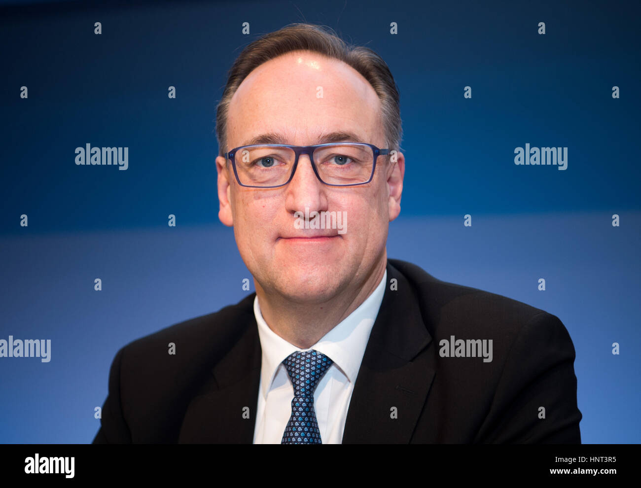 Munich, Germany. 16th Feb, 2017. Helmut Gassel, the CMO of the German ...