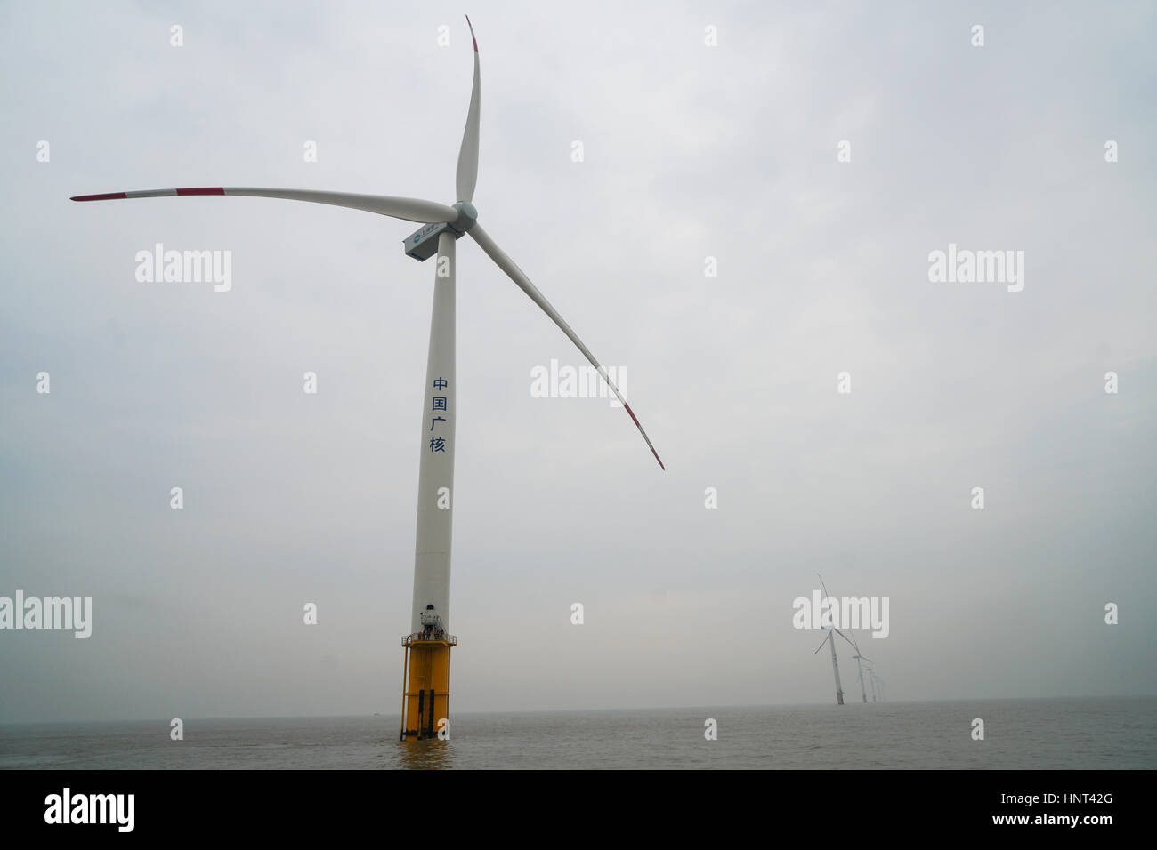 Wind generator installed in hi-res stock photography and images - Alamy