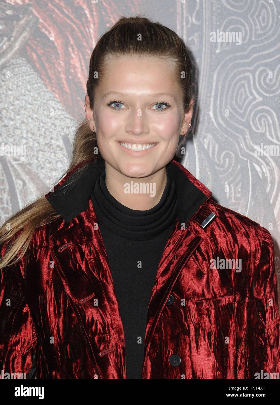 Toni at arrivals for THE GREAT WALL Premiere, TCL Chinese Theatre ...
