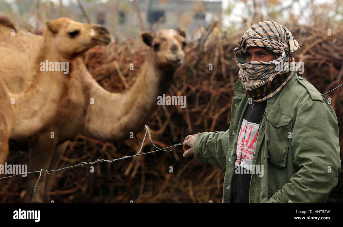 Gaza City, Gaza Strip, Palestinian Territory. 16th Feb, 2017. A ...
