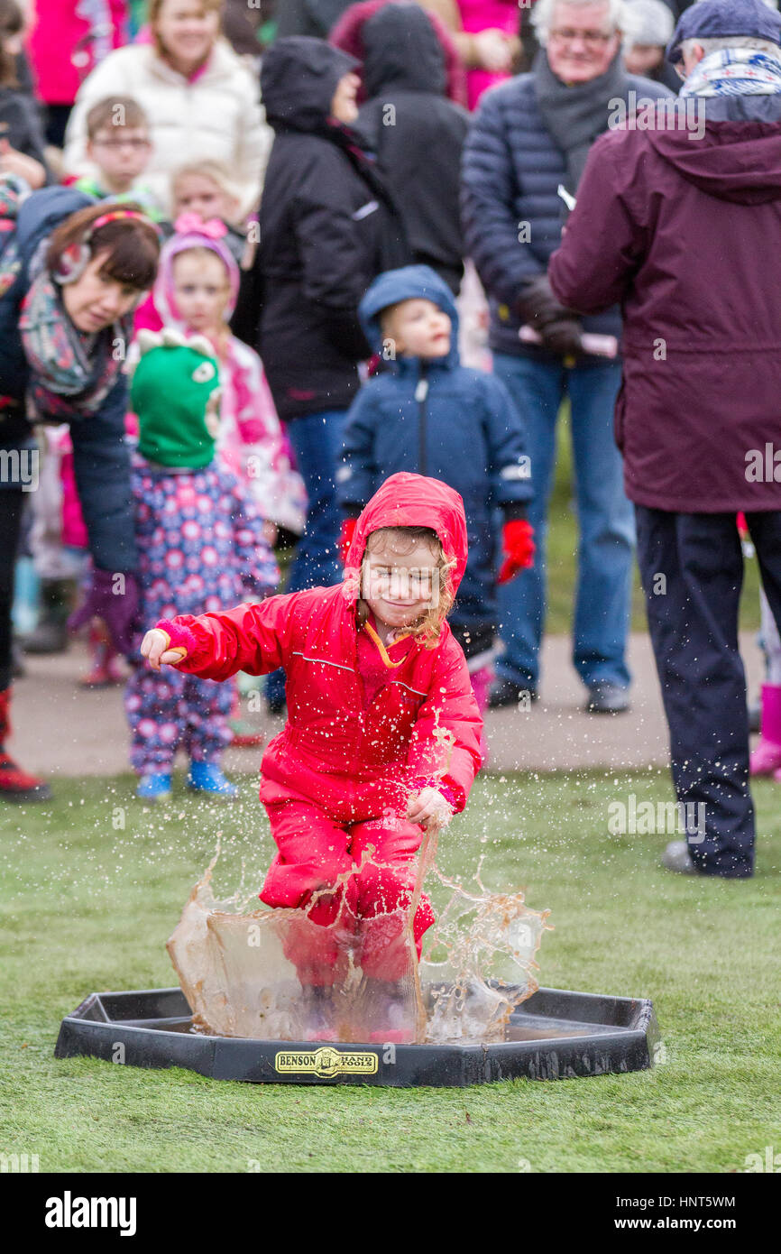 Muddy wellies kids hi-res stock photography and images - Alamy