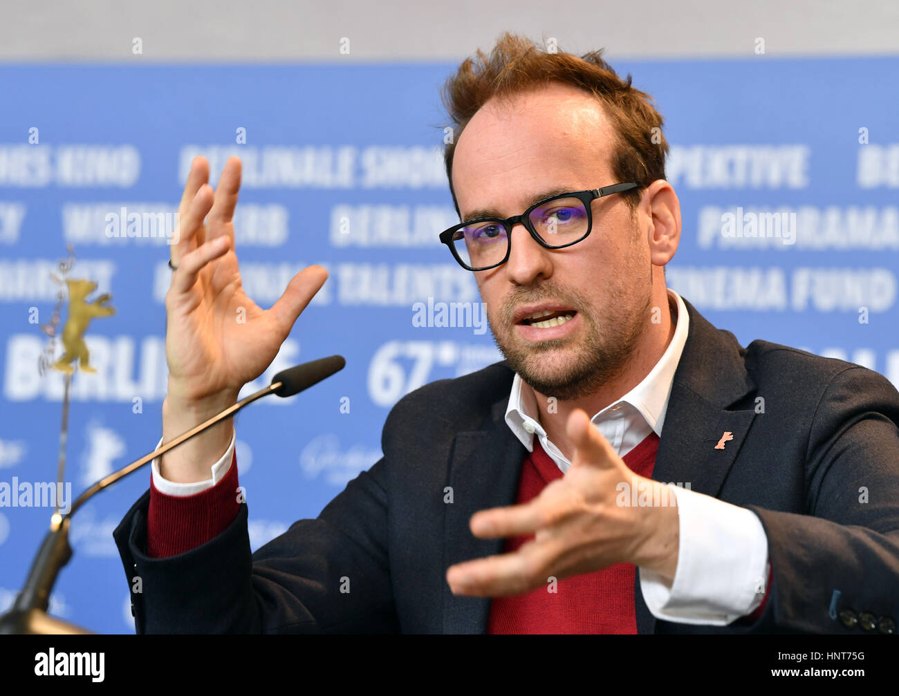 Berlin, Germany. 16th Feb, 2017. Director Julius Sevcik, photographed ...