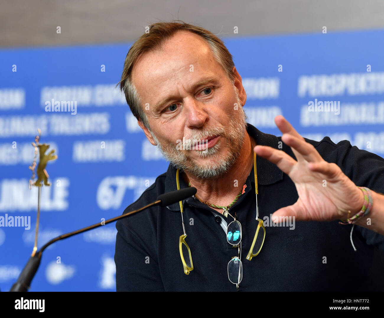 Berlin, Germany. 16th Feb, 2017. Actor Karel Roden, photographed during ...